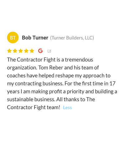 Order Winning The Contractor Fight