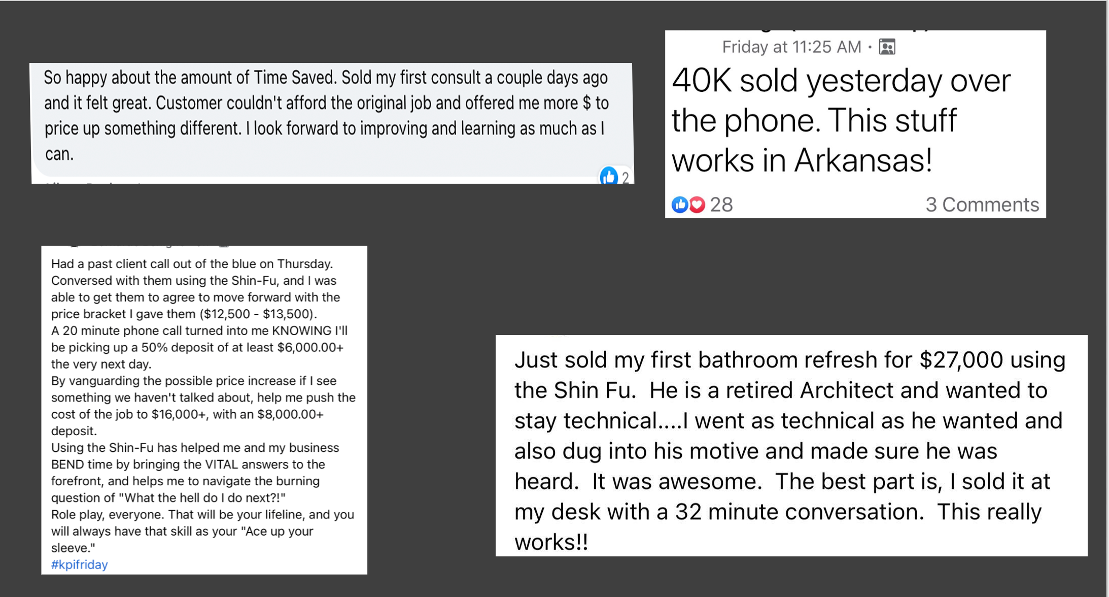 Shin-Fu Sales Training for Contractors