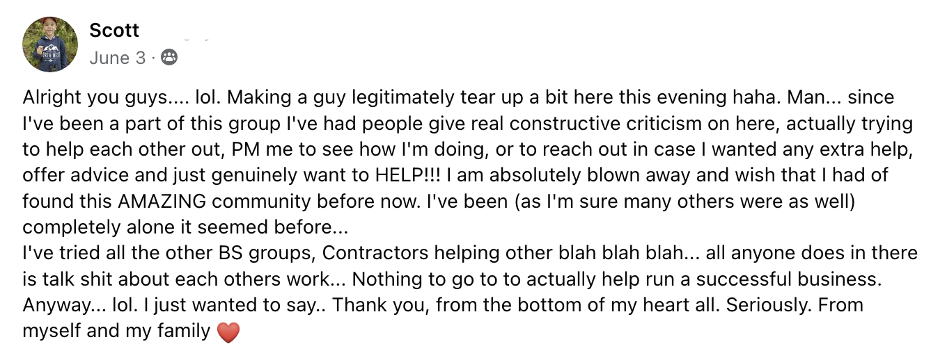 Foundations for Contractors • Join Now • The Contractor Fight