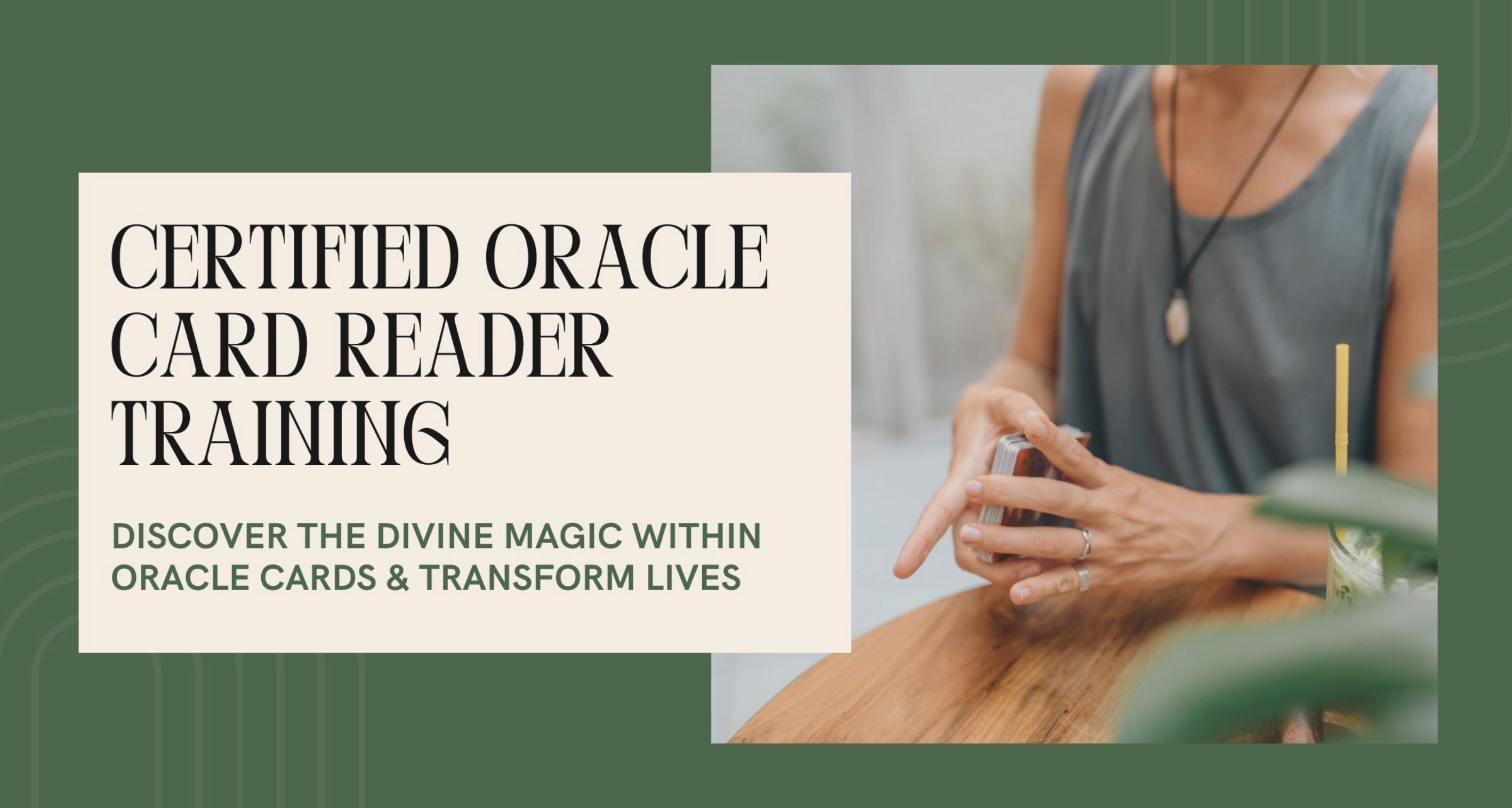 Certified Oracle Card Reader Training