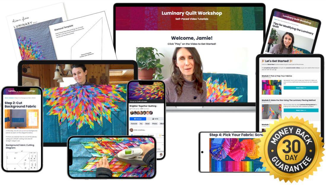 Luminary Quilt by Jamie Bright and Alison Glass
