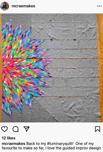 Luminary Quilt by Jamie Bright and Alison Glass