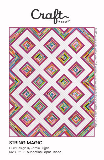 String Magic Quilt by Jamie Bright at Craft a Dream