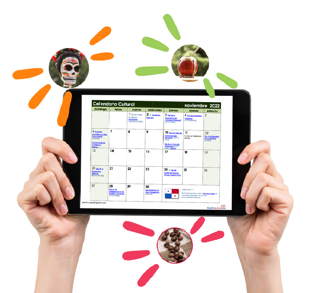 Cultural Calendar for Spanish Teachers