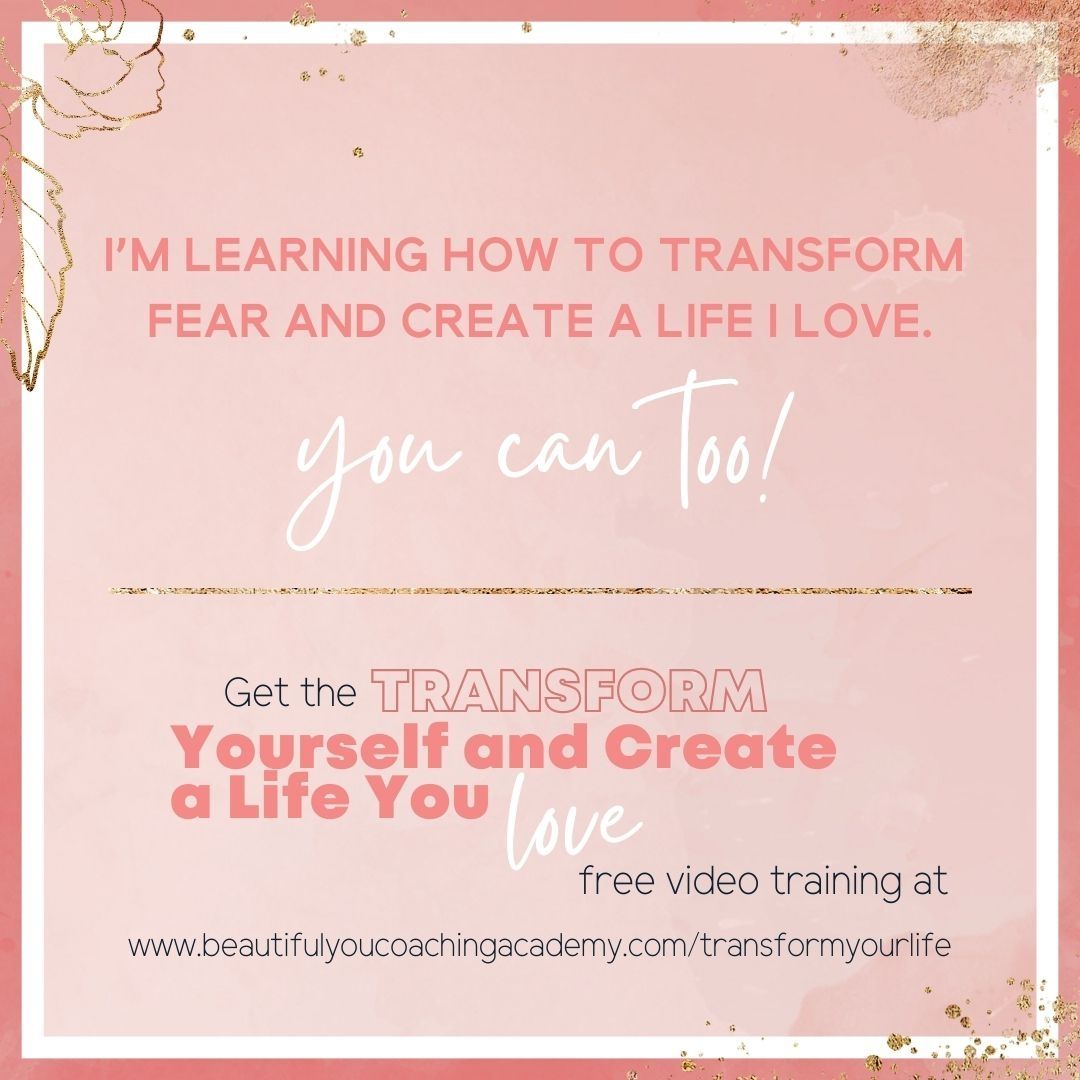 I’ve just learnt how to transform fear, overcome comparison and live ...