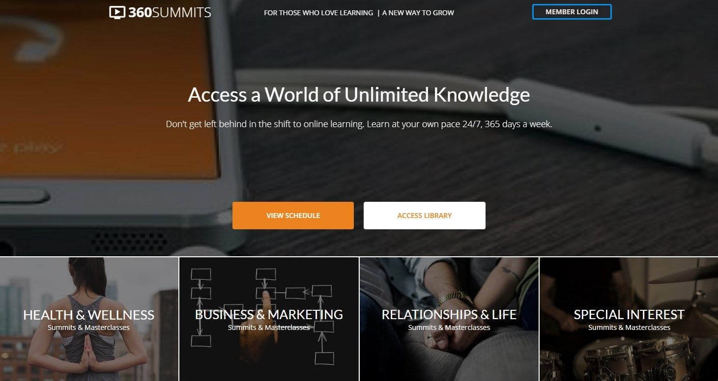 360 SUMMITS | ONLINE VIRTUAL SUMMITS