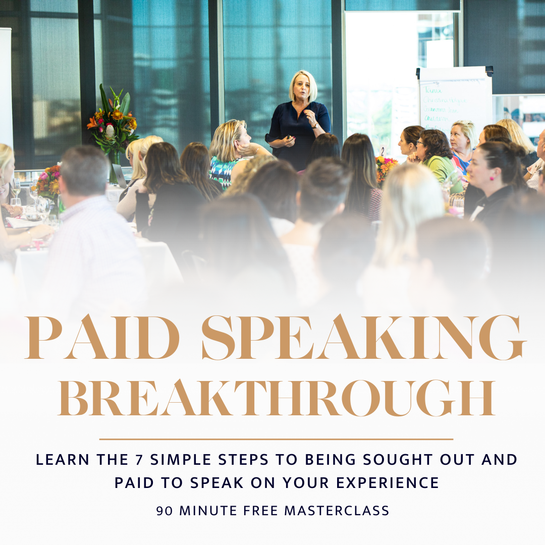 Paid Speaking Breakthrough Masterclass