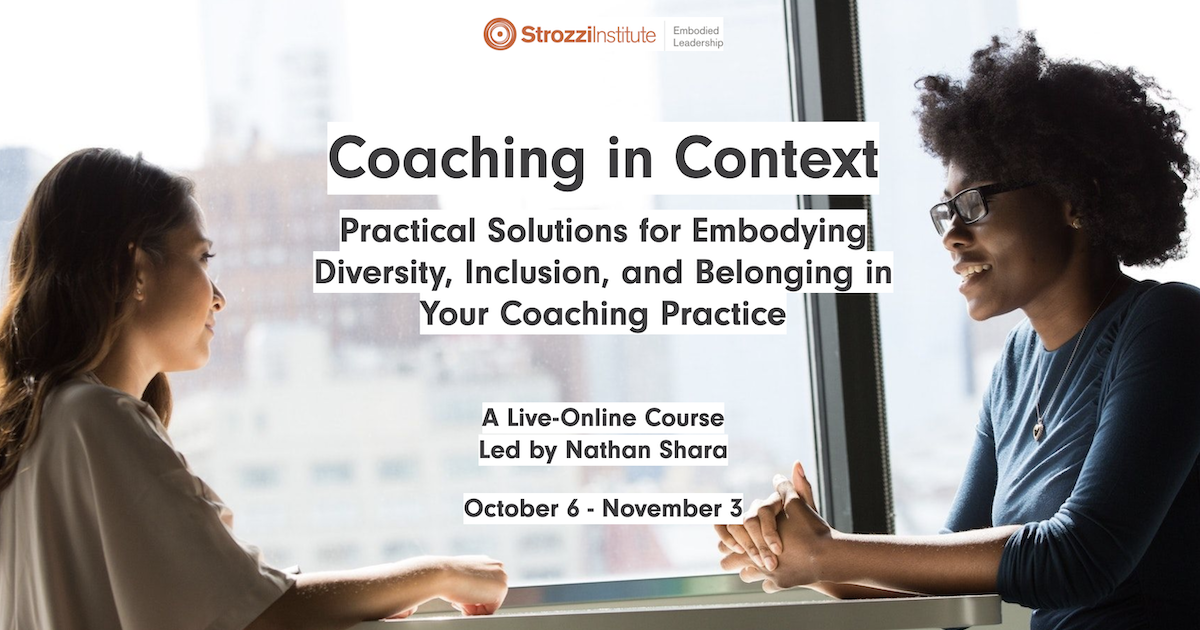 Coaching in Context Online Course | Strozzi Institute
