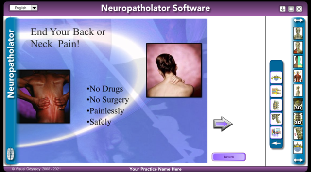 You will find the Neuropatholator Touch software indispensable. This ...