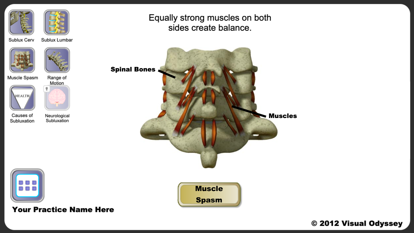 Visual Odyssey created this Neurological Subluxation Module based on ...