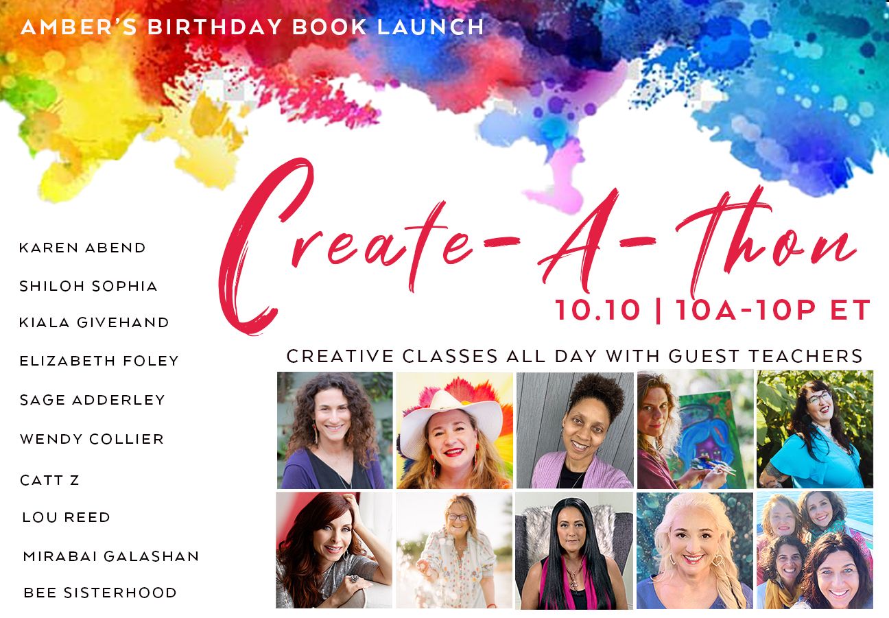 Birthday Book Launch Create-A-Thon
