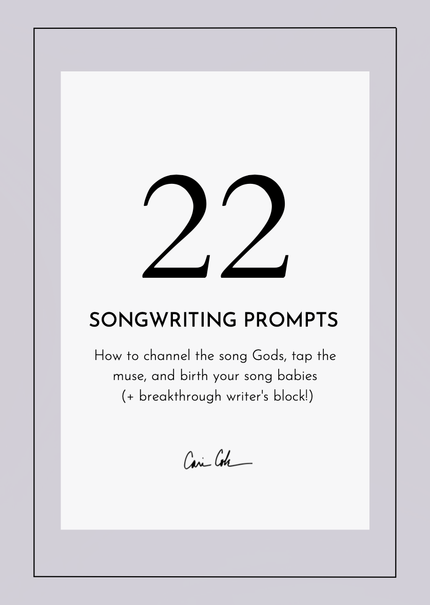 22 Songwriting Prompts to Inspire Your Next Song