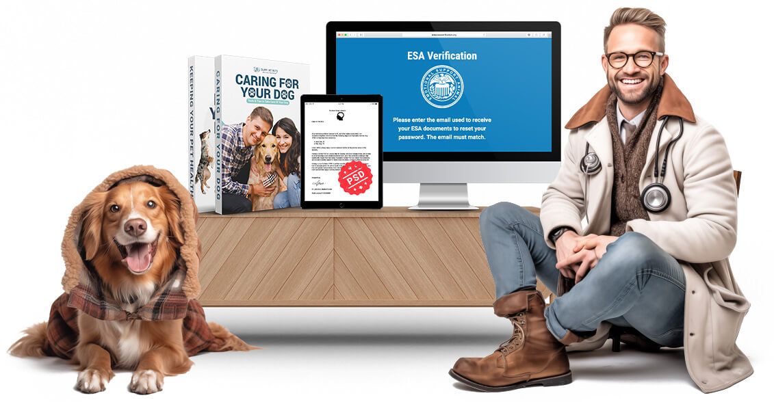 Your Pet's Official ESA® Approval Includes: