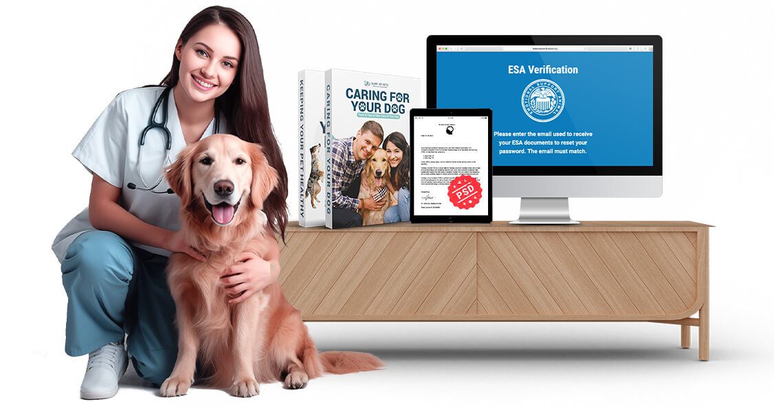 Your Pet's Official ESA® Renewal Includes: