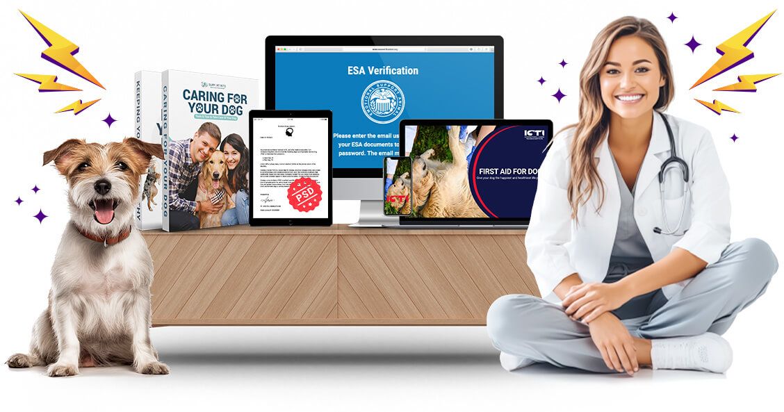 Your Pet's Official ESA® Approval Includes: