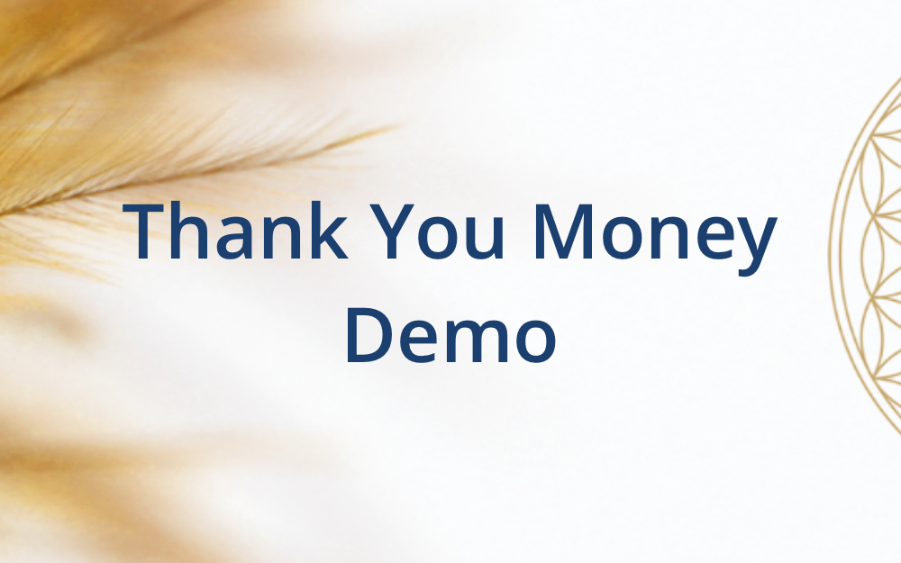 Thank You Money Demo