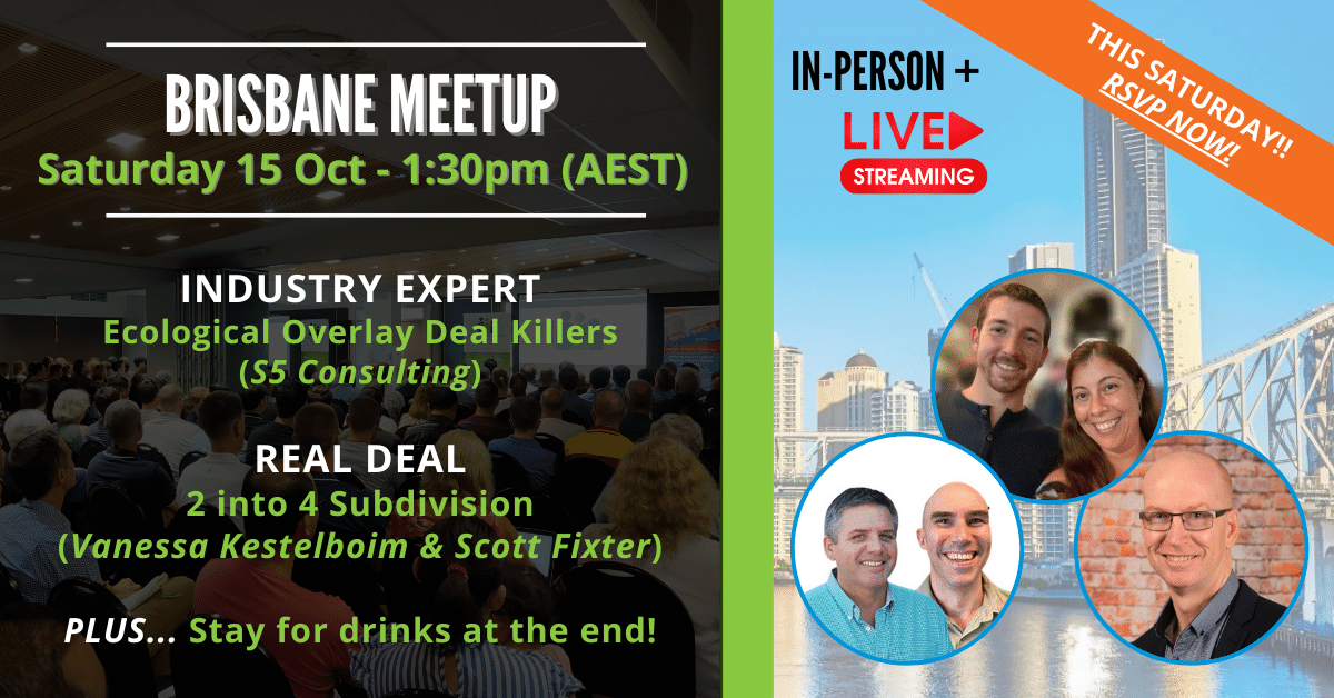 Ecological Overlay Deal Killers (S5 Consulting) & 2 into 4 Subdivision ...