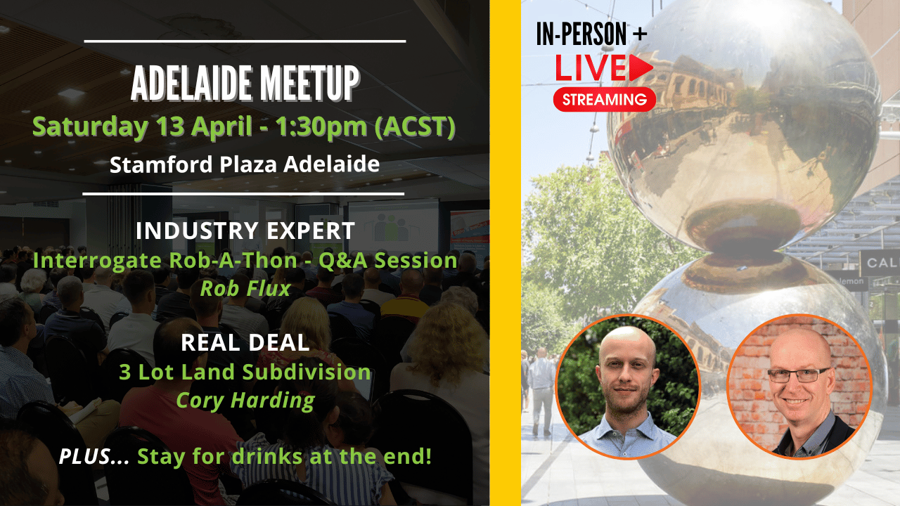 Interrogate Rob-A-Thon (Rob Flux) & 3 Lot Subdivision (Cory Harding)