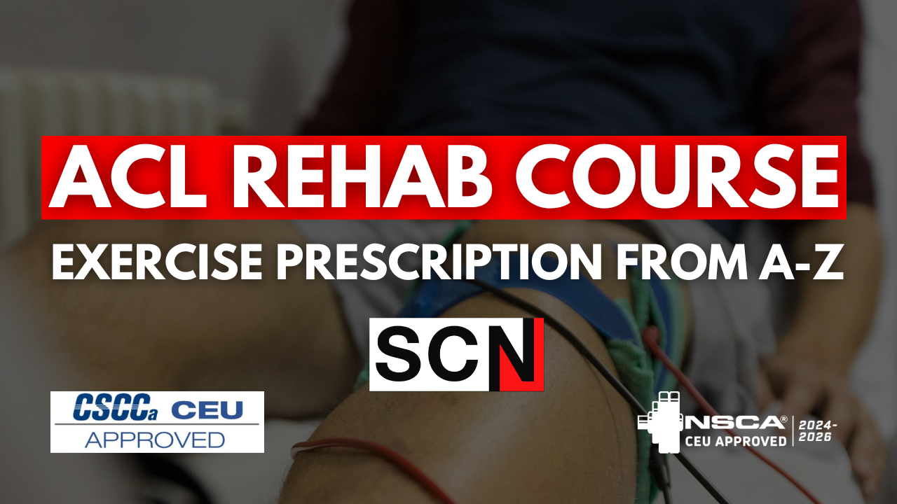 ACL Rehab Exercise Prescription from A-Z