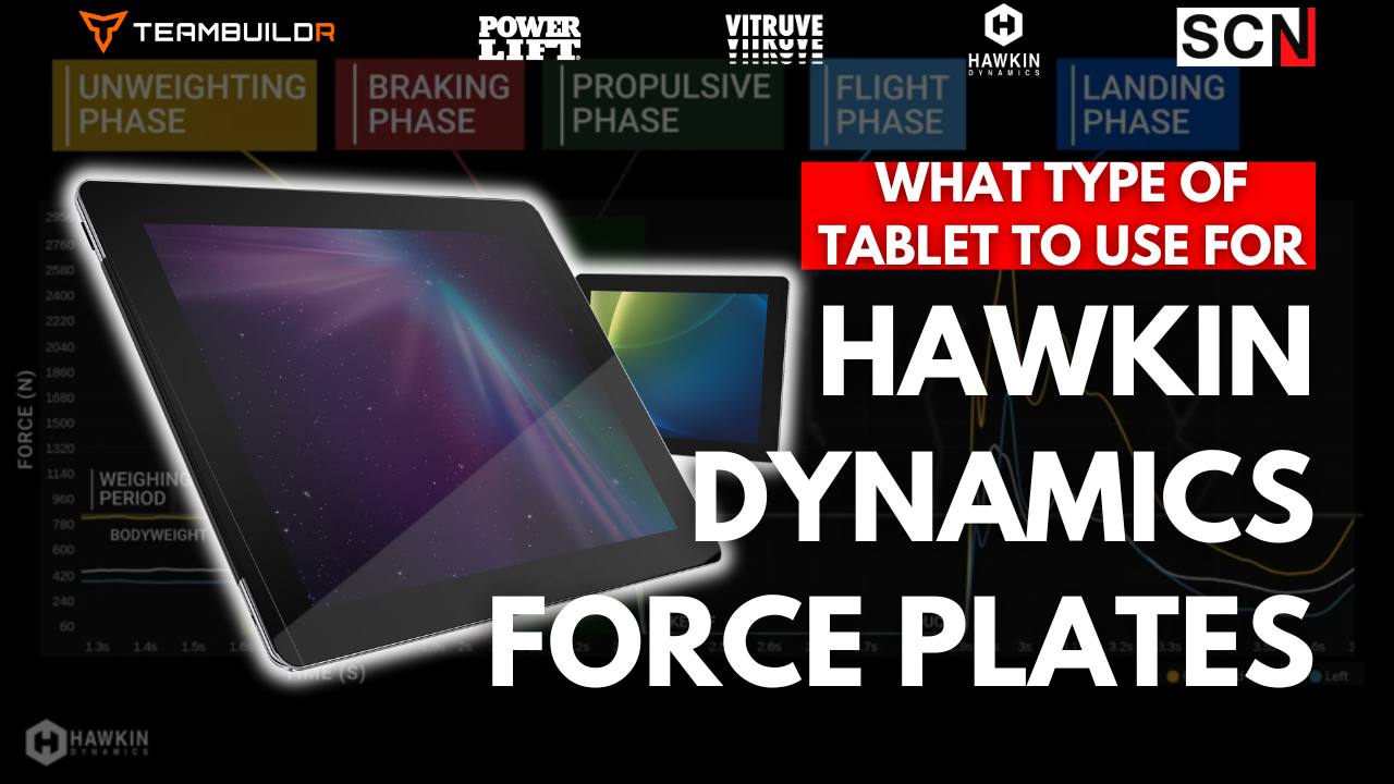 Best Tablet to use with Hawkin Dynamics Force Plates and TruStrength