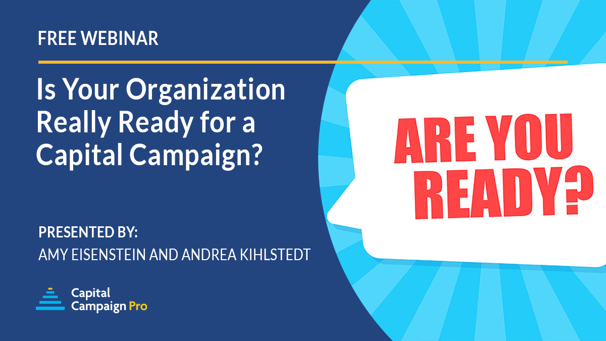 Is Your Organization Really Ready for a Capital Campaign?
