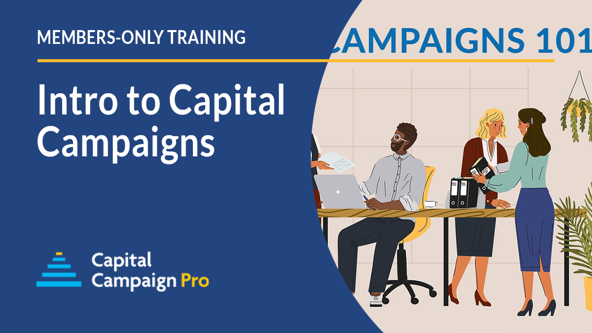 Intro to Capital Campaigns