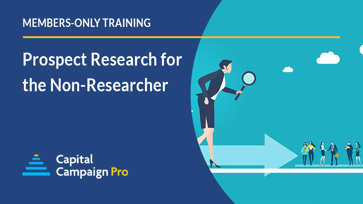 Prospect Research for the Non-Researcher