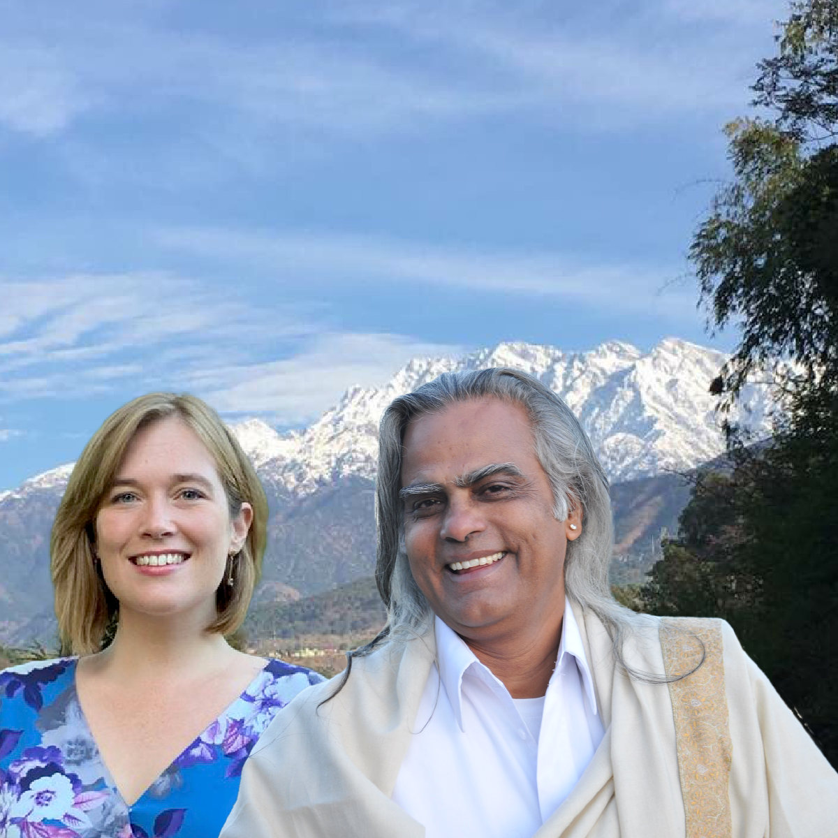 Limitless Joy Spiritual Retreat, Gayatri at Swamiji's Ashram