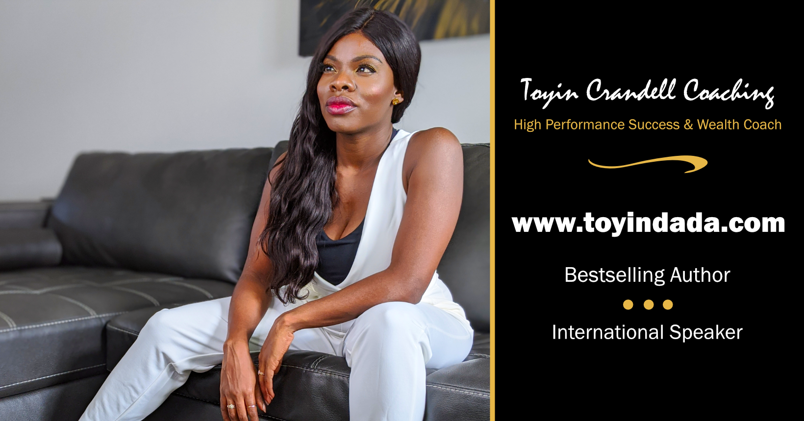 Toyin Crandell is a best-selling author, high-performance success and ...