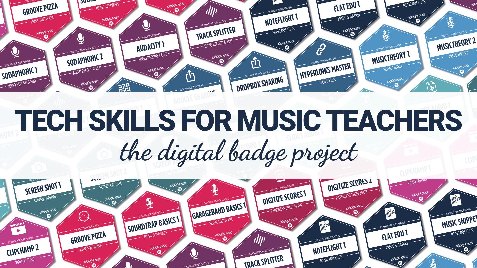 Digital Badge Project July, 2024 | Midnight Music