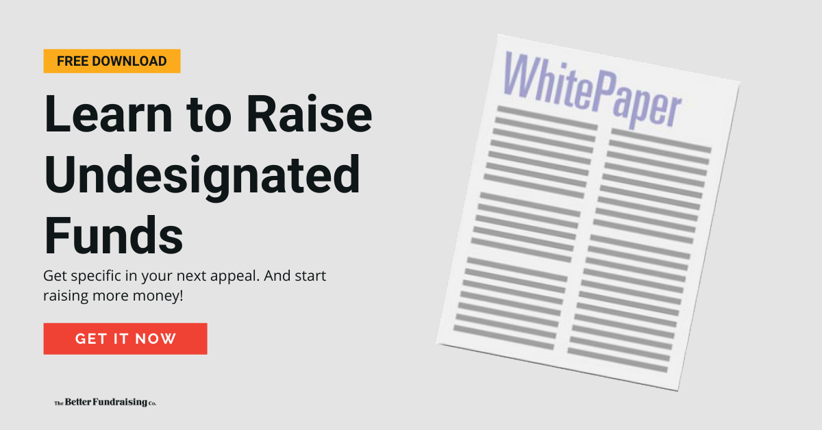 Learn to Raise Undesignated Funds