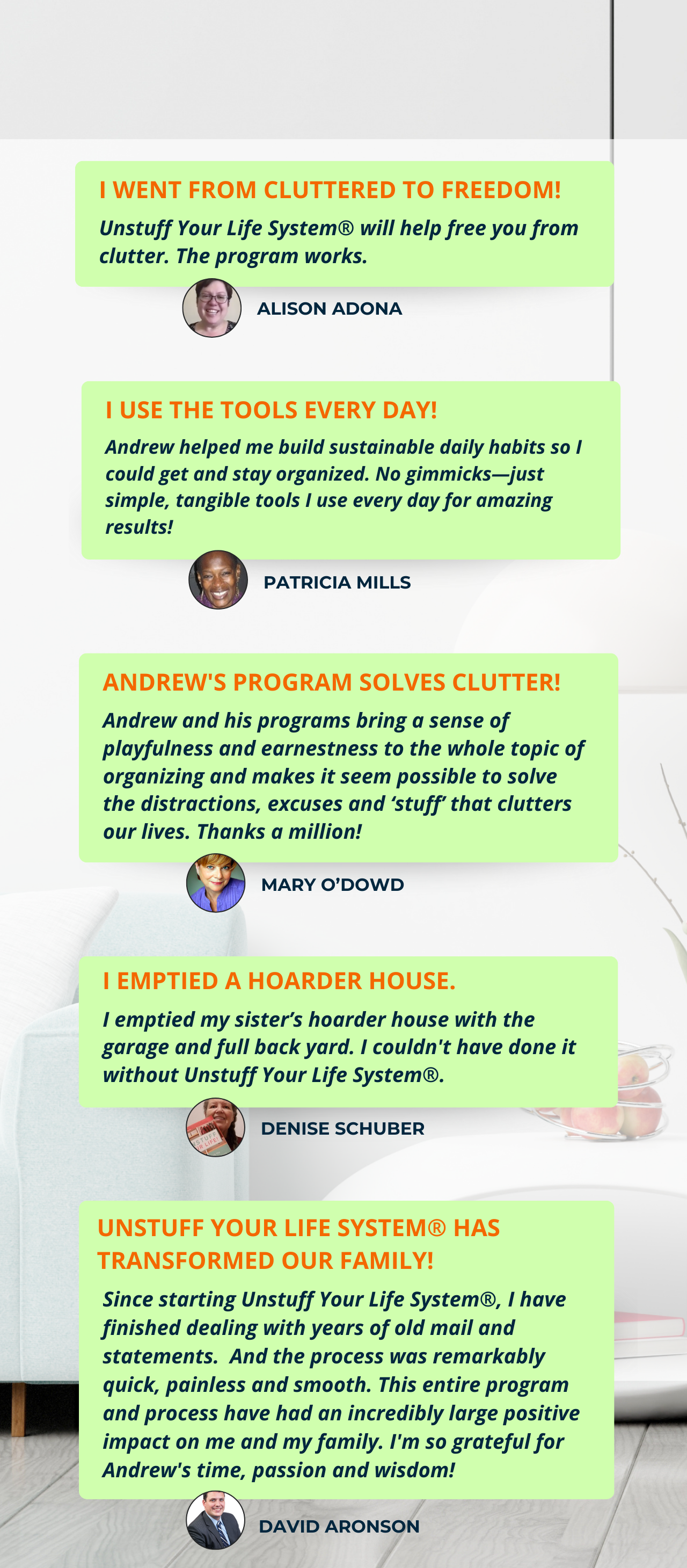 The Unstuff Your Life System®