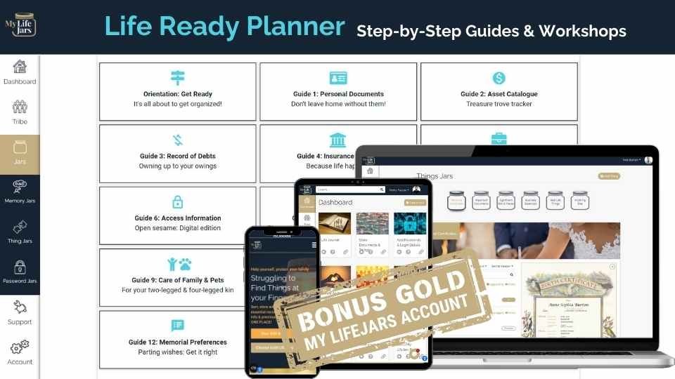 Life Ready Planner | My LifeJars