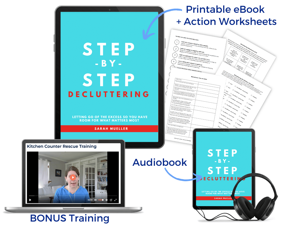 Special Offer: Step-by-Step Decluttering Workbook