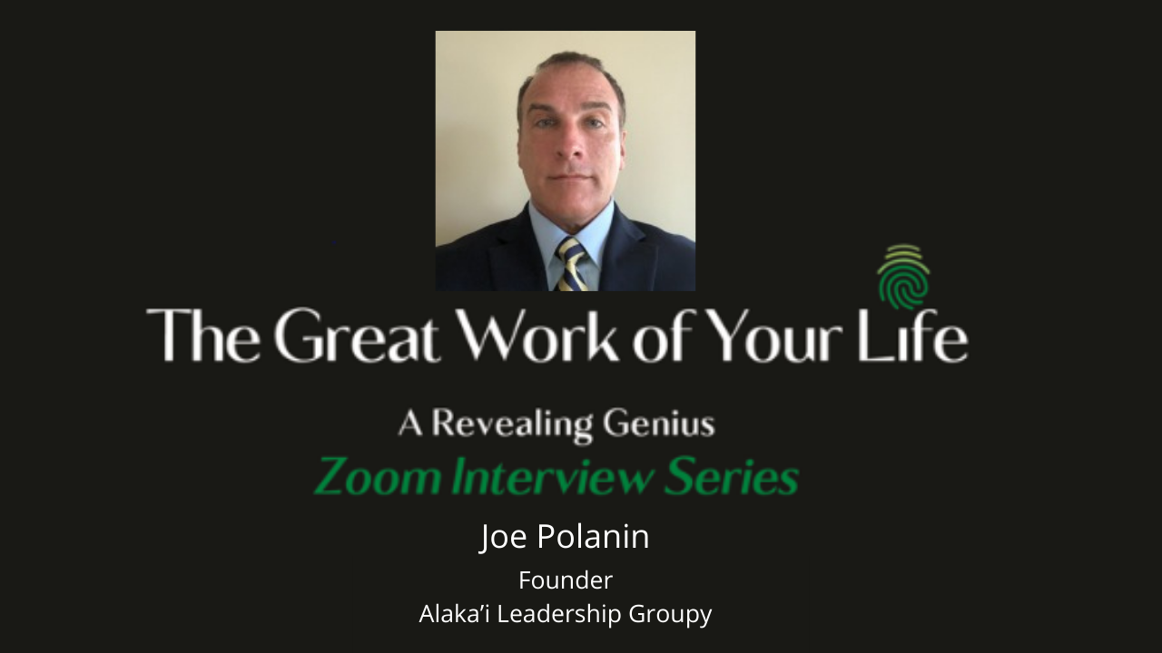 Great Work Of Your Life Interview Series
