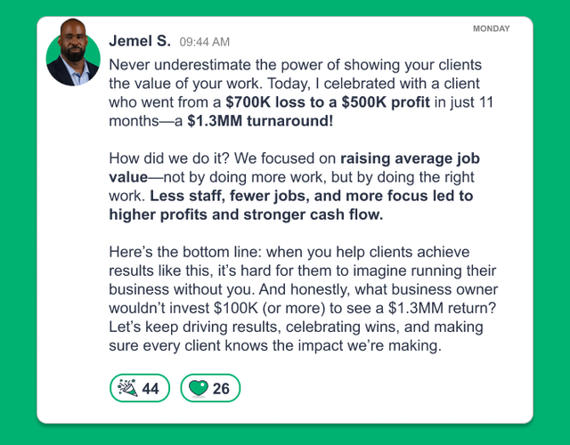 The CFO Project Membership