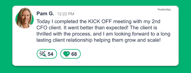 The CFO Project Membership