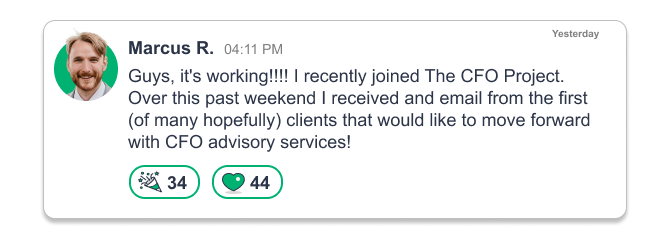 The CFO Project Membership