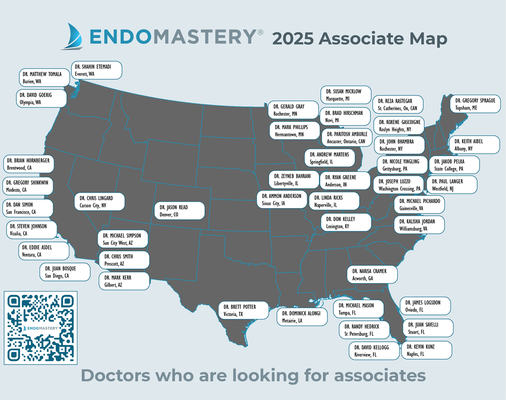 Endo Mastery Associate Map