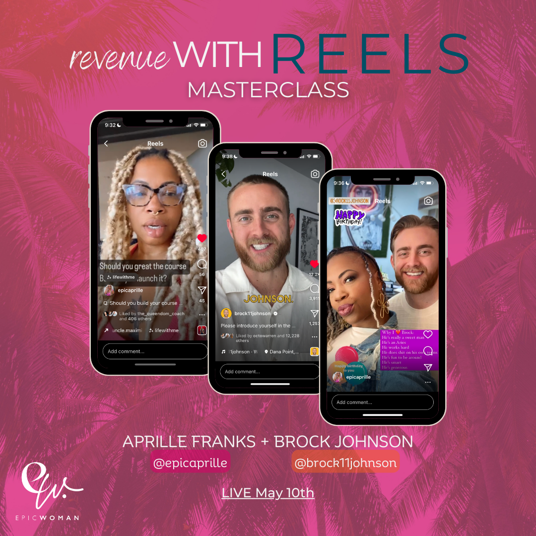 Revenue with Reels Masterclass