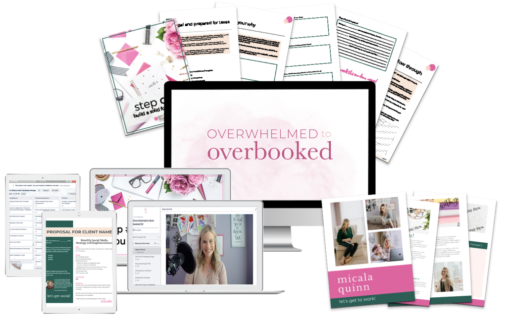 Overwhelmed to Overbooked