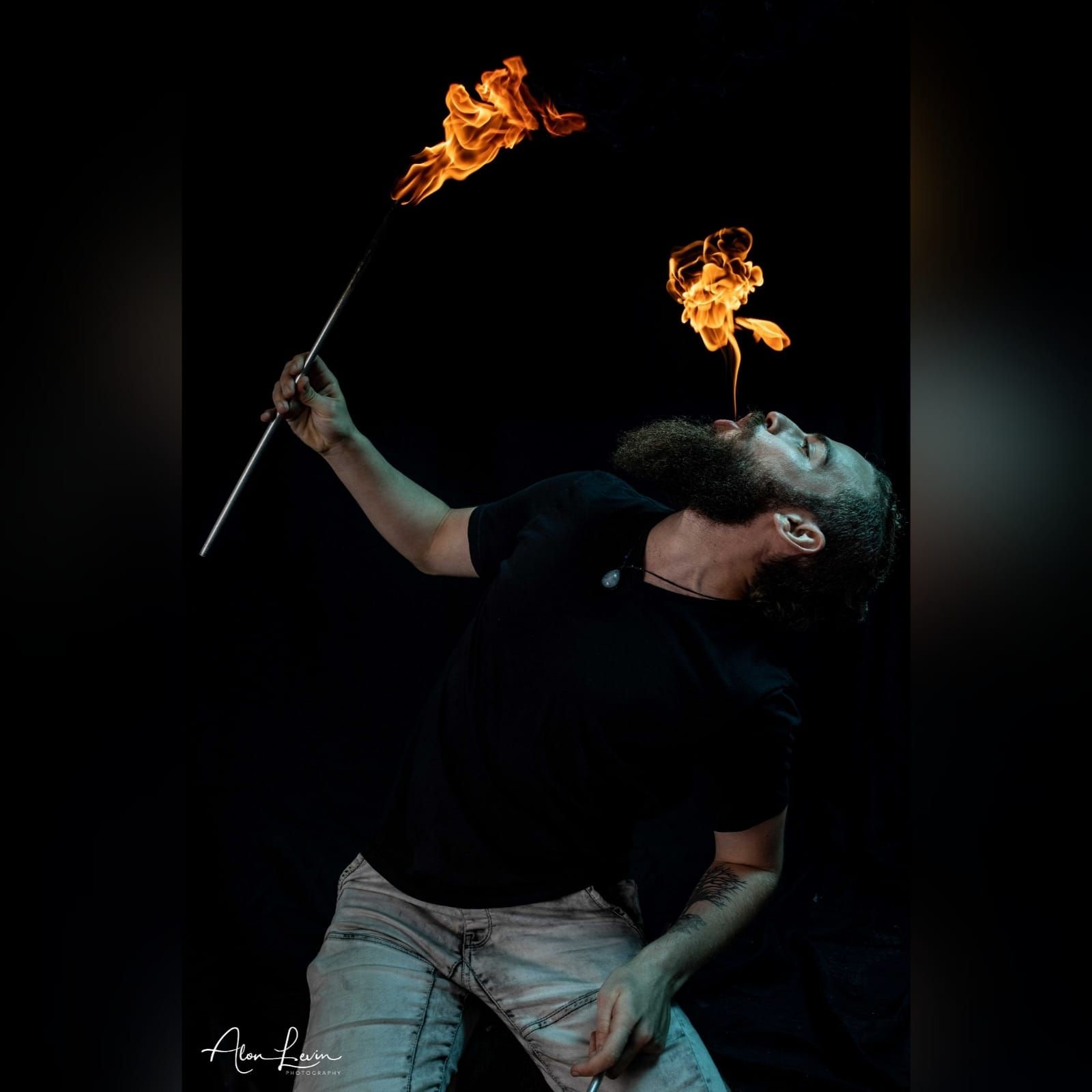 Advanced Fire Eating Training
