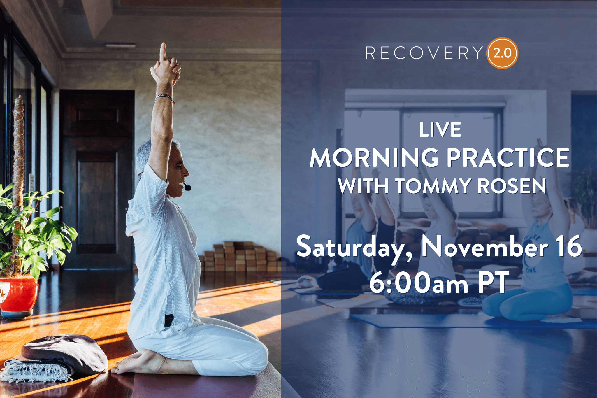 Live Morning Practice with Tommy Rosen