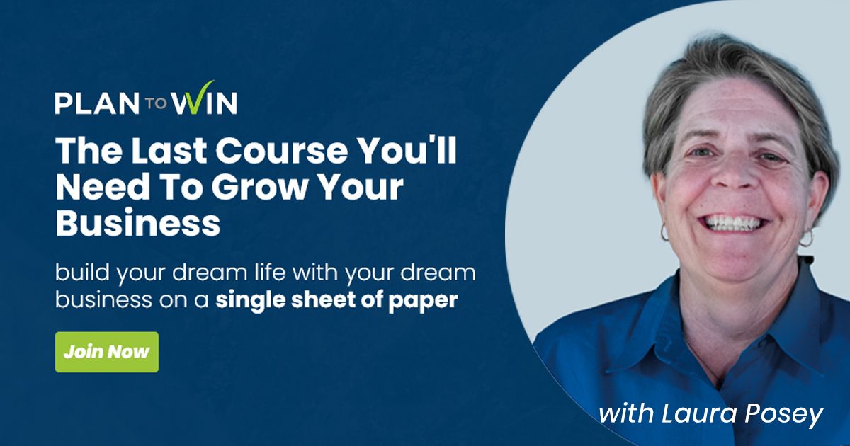 Plan to Win | Create a One-Page Success Plan for Your Dream Business ...