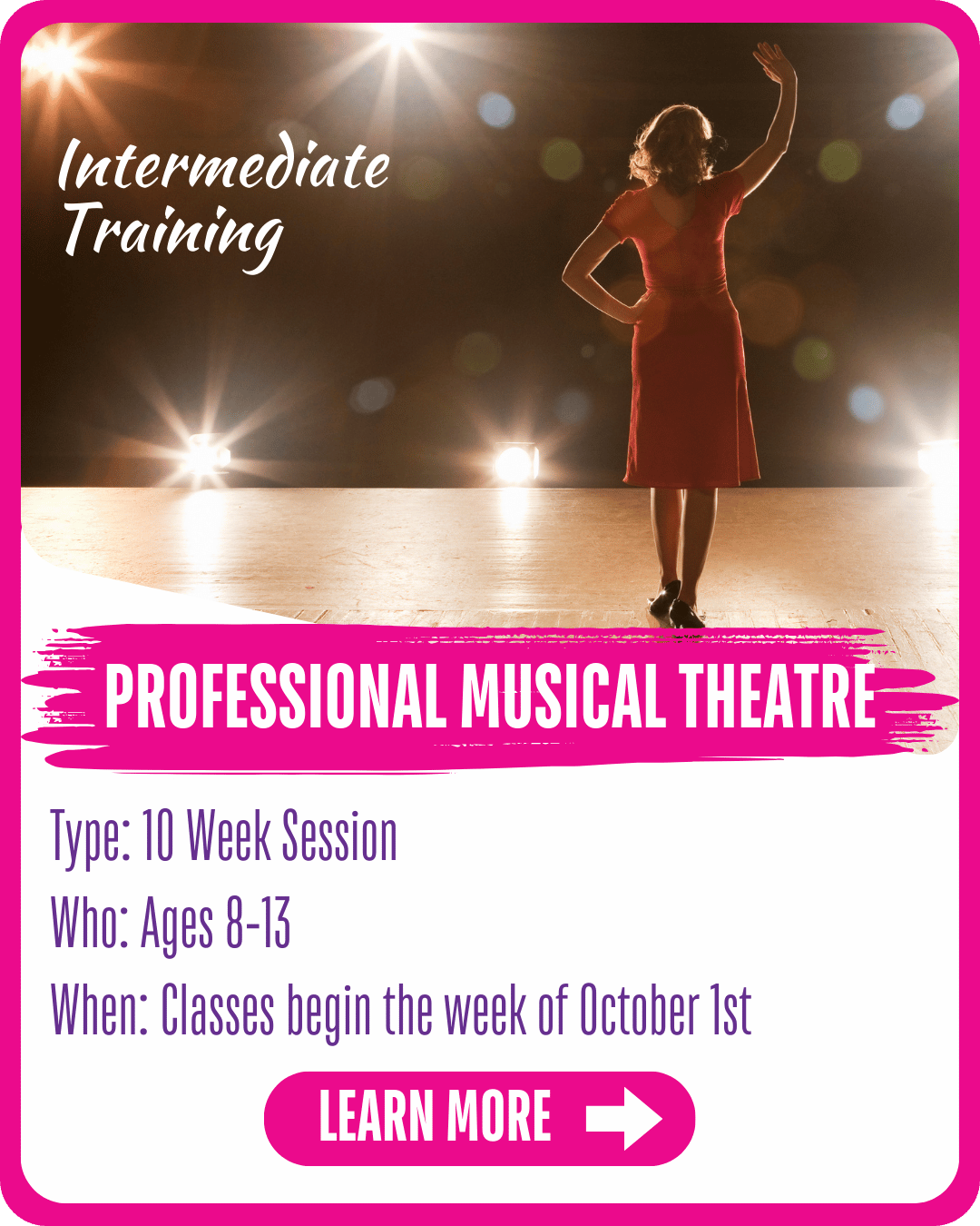 Musical Theatre Training Institute at the Coeur d'Alene Summer Theatre