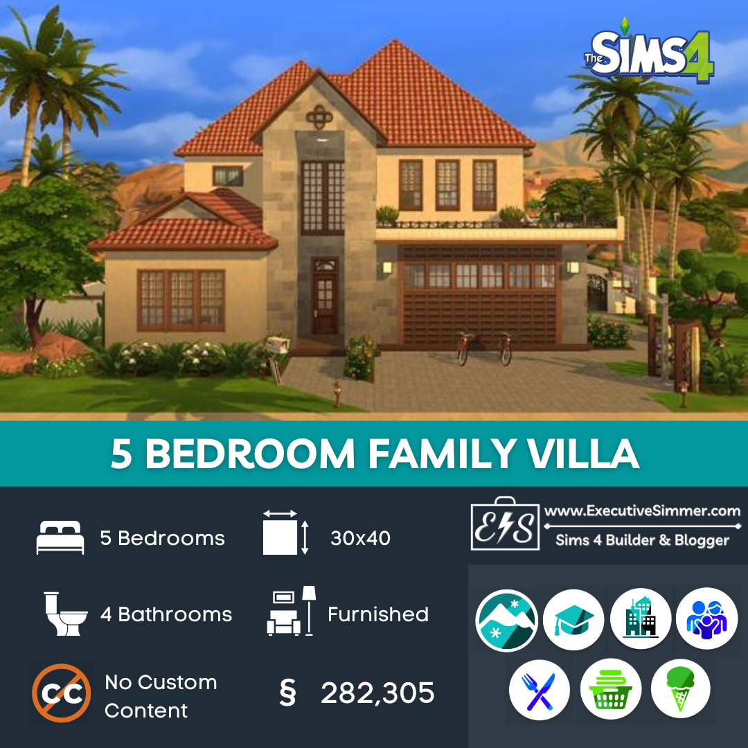 Sims 4 Mediterranean Builds