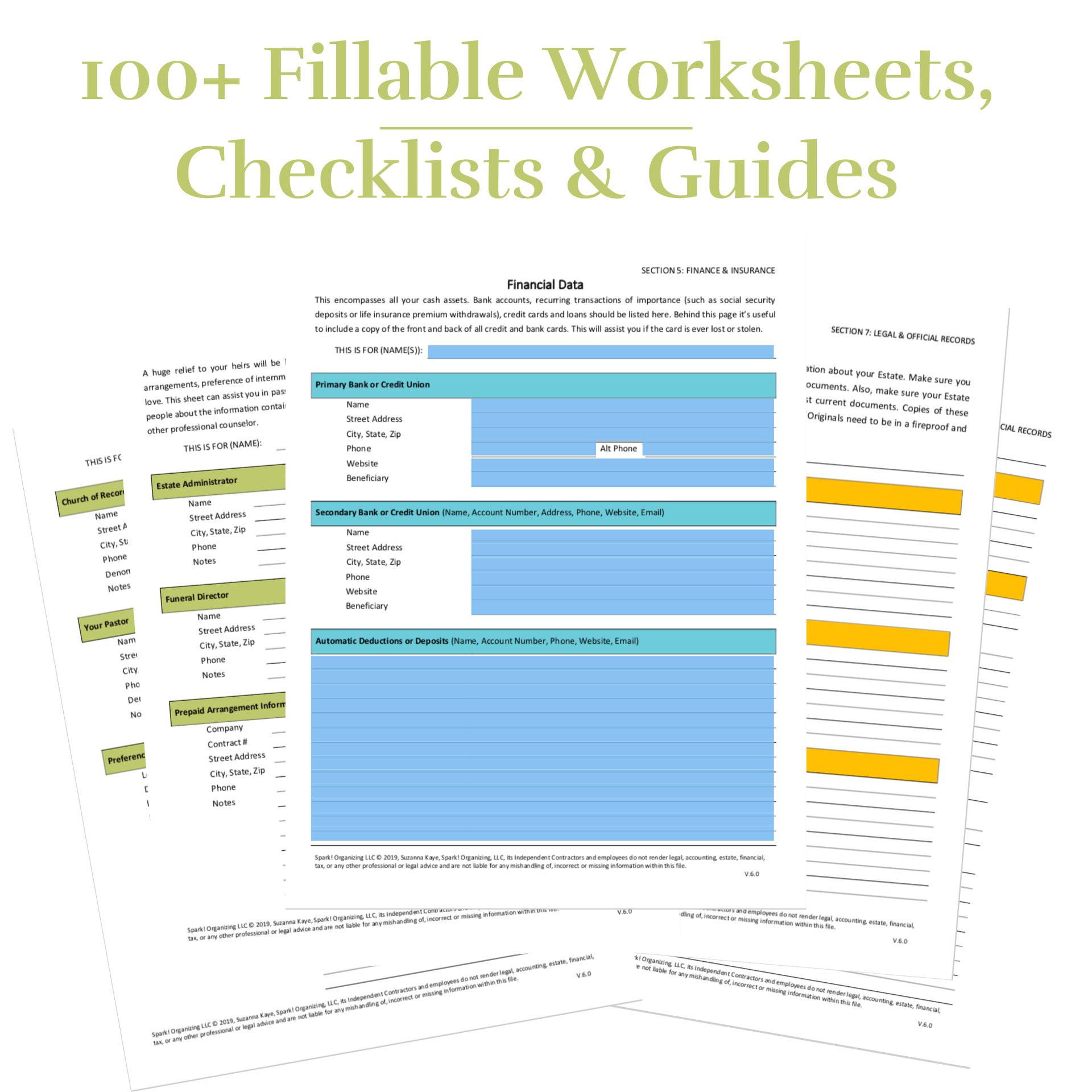 Buy Your Spark Life Binder