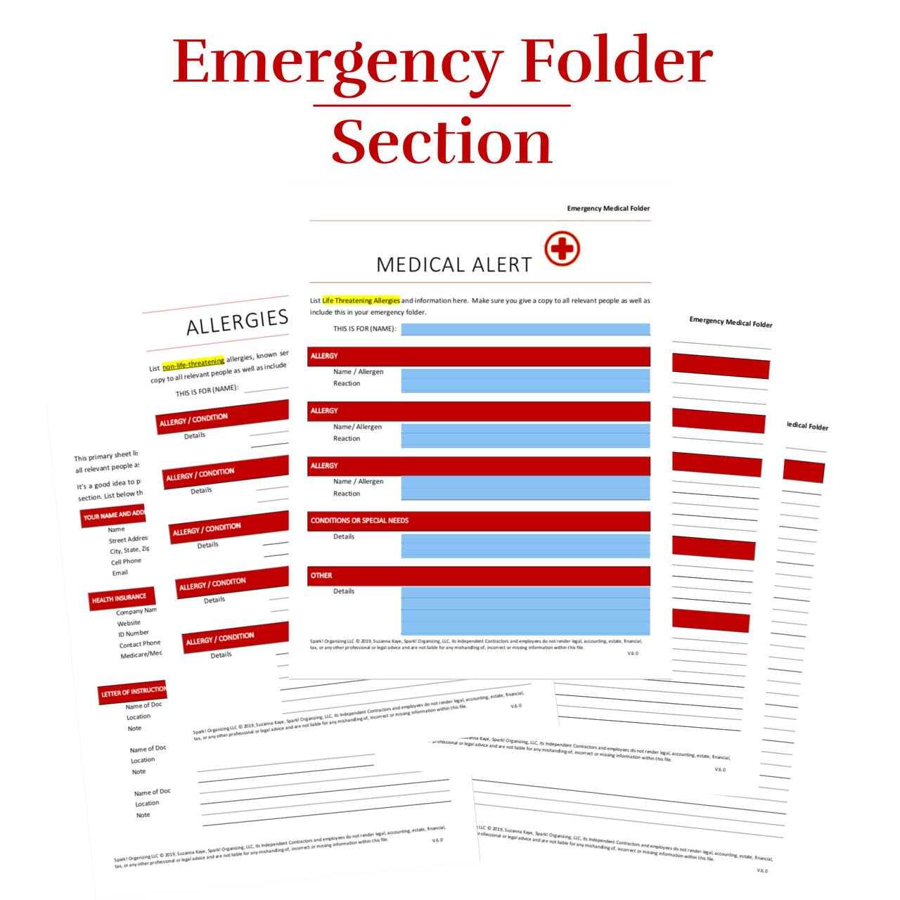 Buy Your Spark Life Binder