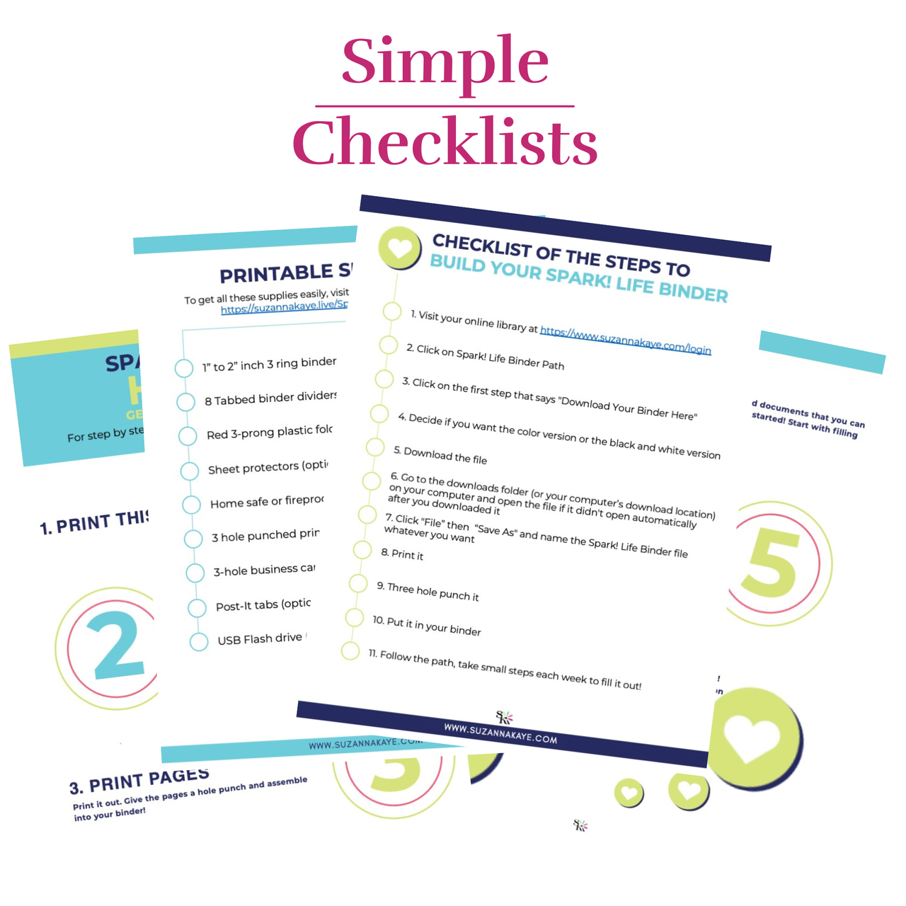 Buy Your Spark Life Binder