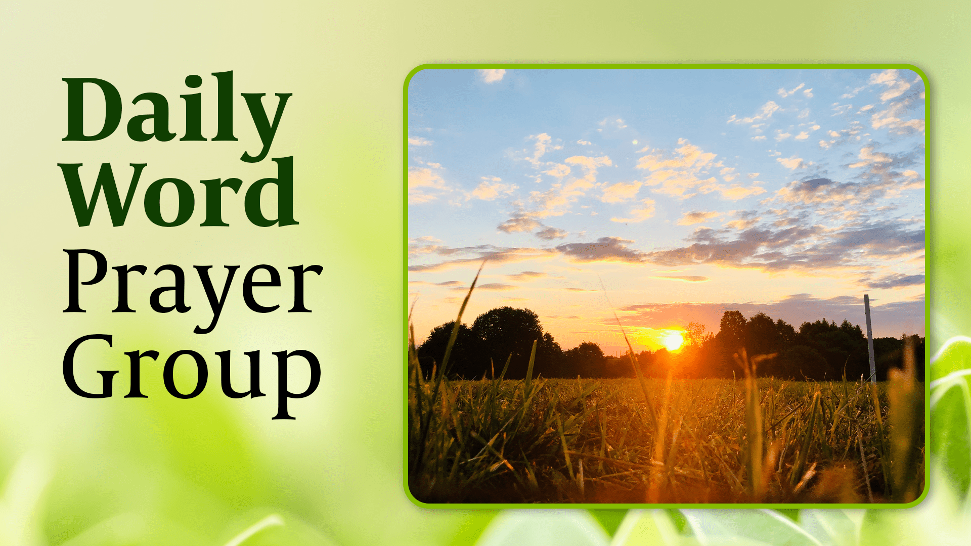 Daily Word Prayer Group